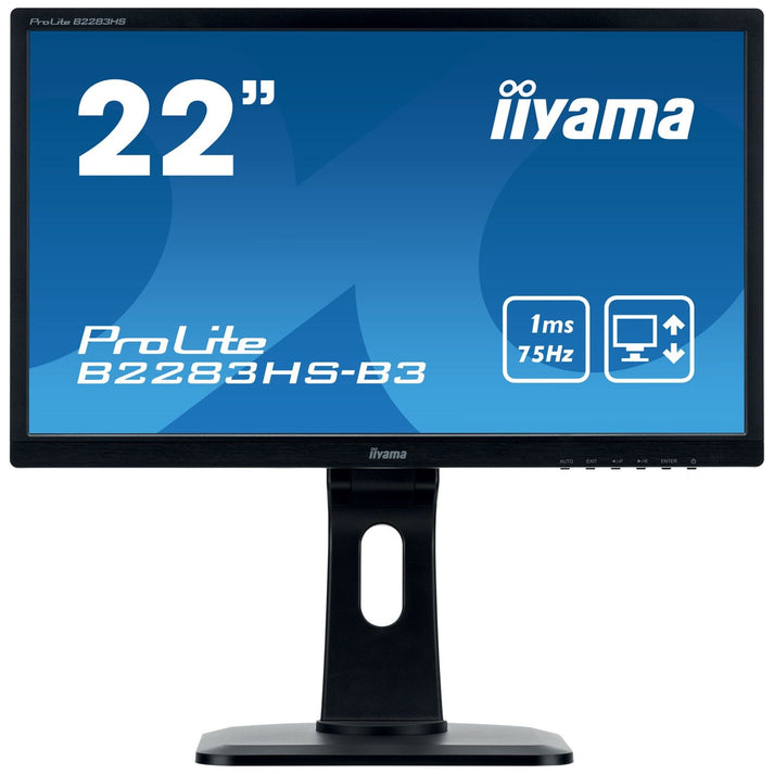 iiyama ProLite B2283HS-B3 22" LED Full HD Display Black – Mentor ...